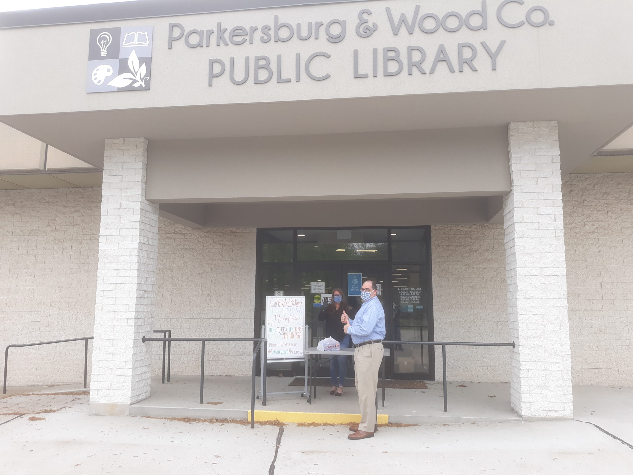 Curbside Service Begins Monday May 18th – Parkersburg & Wood County Public Library