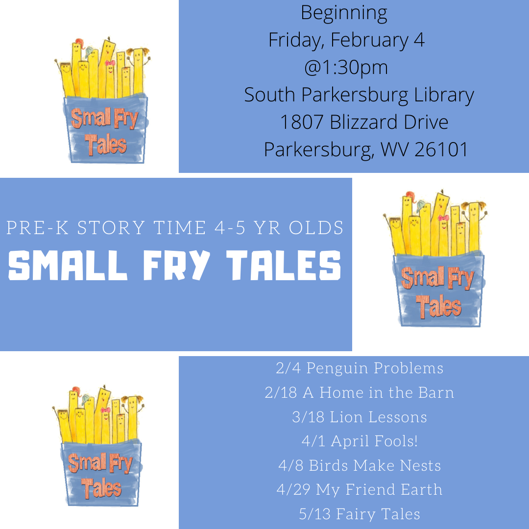 Small Fry Tales South – Parkersburg & Wood County Public Library