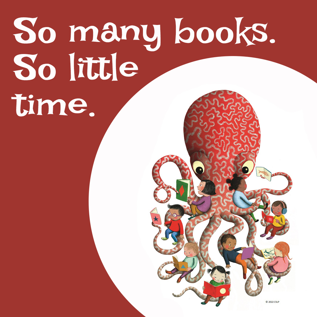 Summer Reading Octopus – Parkersburg & Wood County Public Library