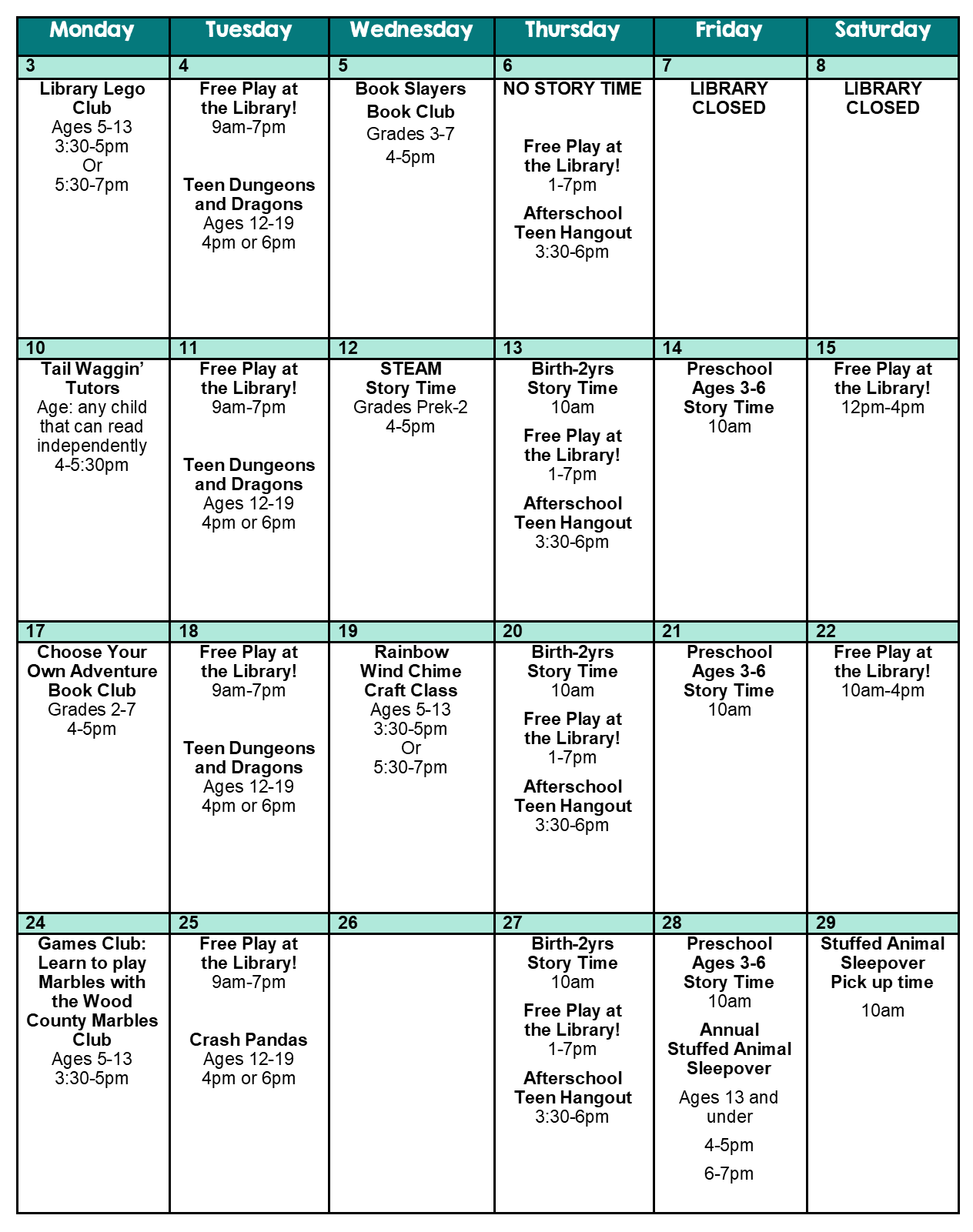 Young Readers Emerson April 2023 – Parkersburg & Wood County Public Library