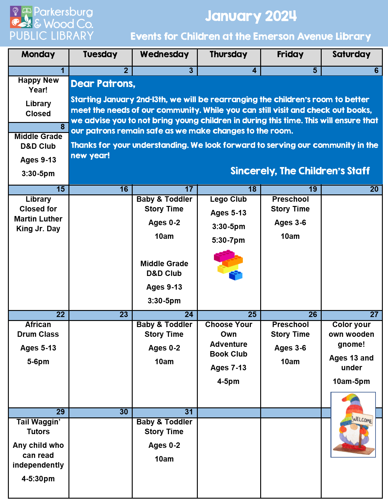 Parkersburg & Wood County Public Library – Connecting Community ...