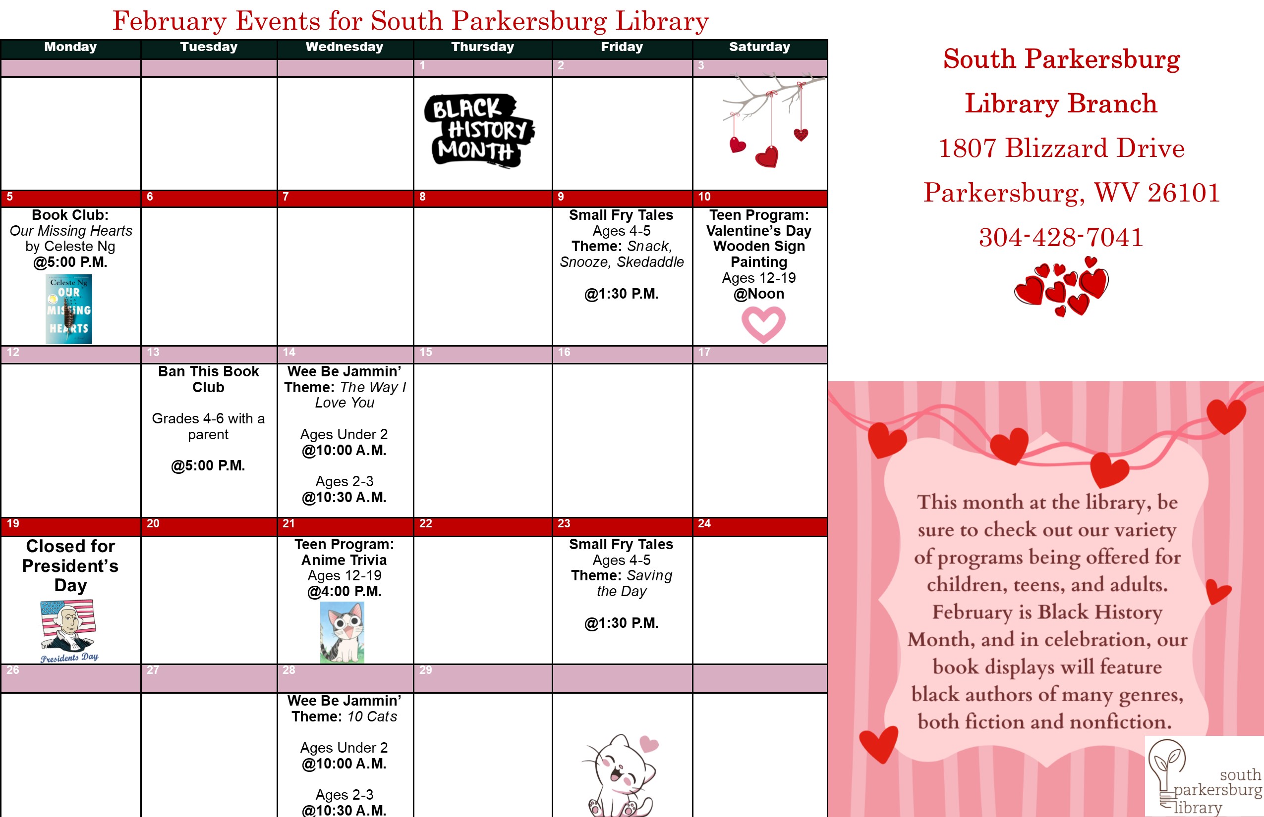 Art Exhibition at the Library – Parkersburg & Wood County Public Library