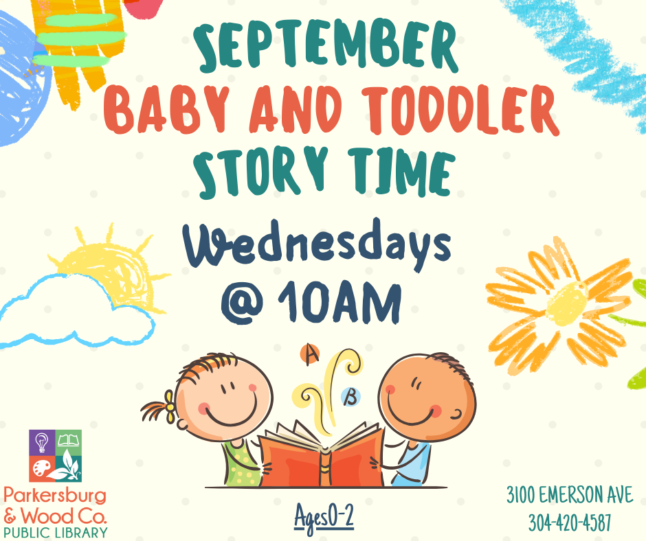 Baby and Toddler Storytime (2) – Parkersburg & Wood County Public Library