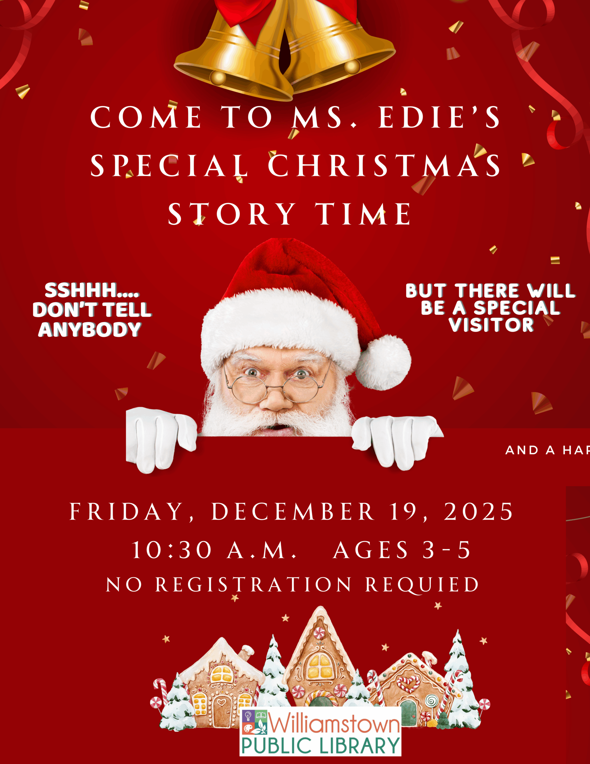 Santa Story Time – Parkersburg & Wood County Public Library